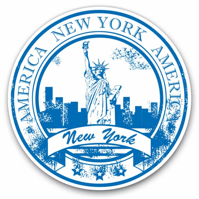 Kira Sticker With New York Usa Statue Of Liberty Cool Gift Decorative ...