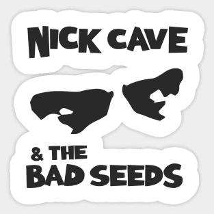 Kira Sticker With Nick Cave Sticker & Band, Cohen, Indie, Leonard Cohen ...