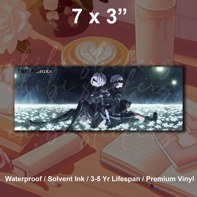 Kira Sticker With Nier Automata 2B Yonah Gamer Videogame Slap Vinyl ...