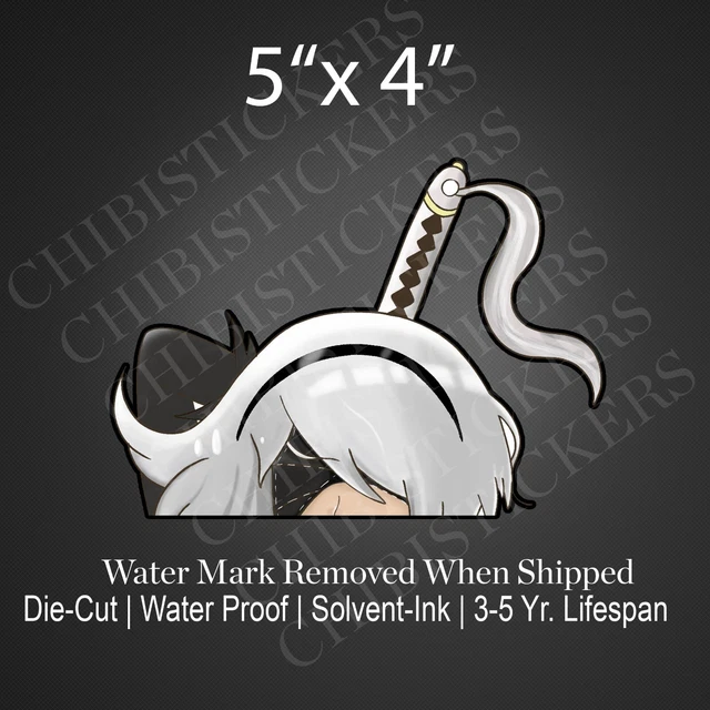 Kira Sticker With Nier Automata Sword Vinyl Decal Car Gamer Videogame ...