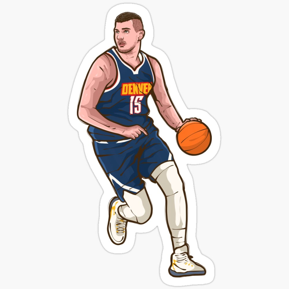 Kira Sticker - Nikola Jokic Dribbling Perfect Gift for everyone ...