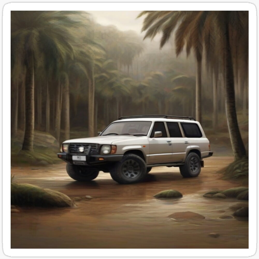 Kira Sticker - Nissan Patrol Gift For You - Phone Stickers, Waterproof ...