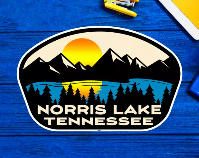 Kira Sticker With Norris Lake Tennessee Vintage Travel Decal Laptop ...