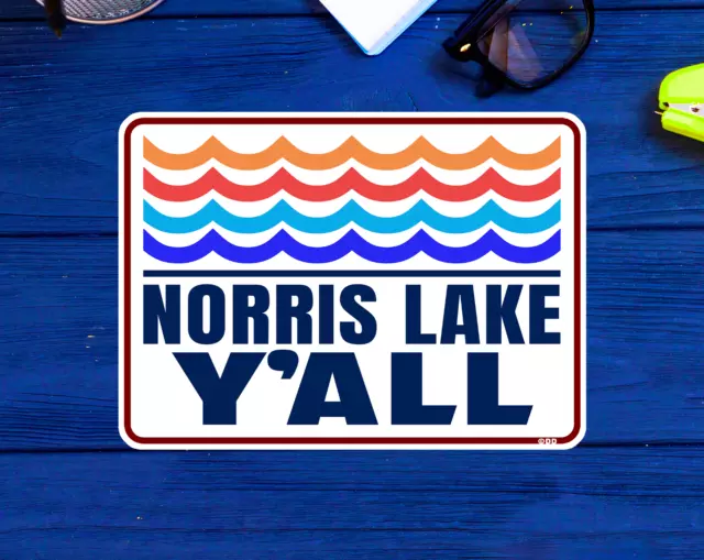 Kira Sticker With Norris Lake Tennessee Y'All Travel Decal Laptop ...