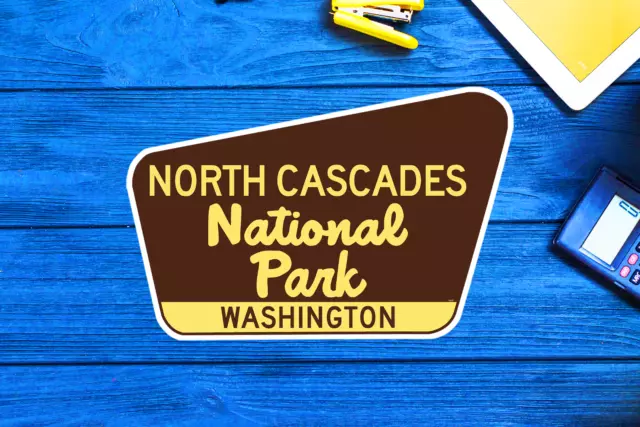 Kira Sticker With North Cascades National Park Decal Washington Park ...