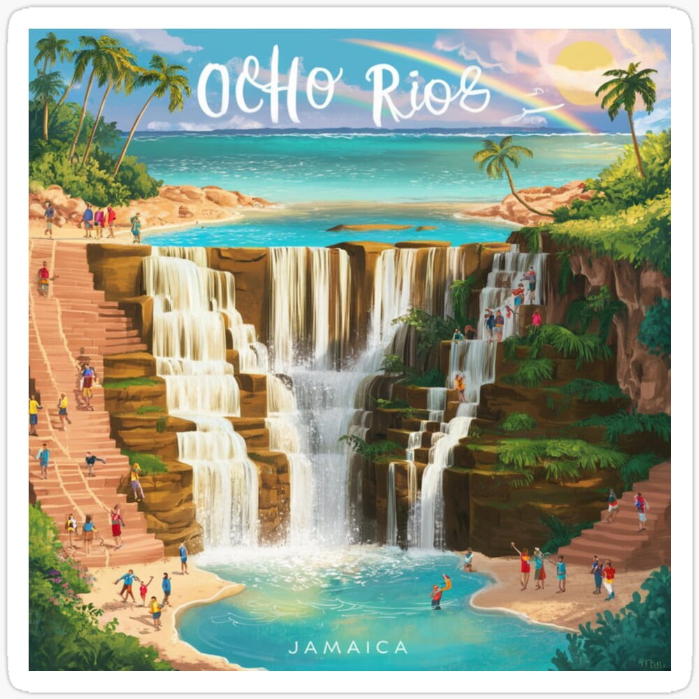 Kira Sticker - Ocho Rios,Jamaica Gift For You - Phone Stickers ...