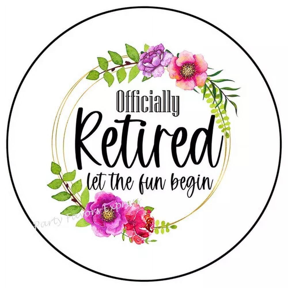Kira Sticker With Officially Retired Let The Fun Begin Decorative ...