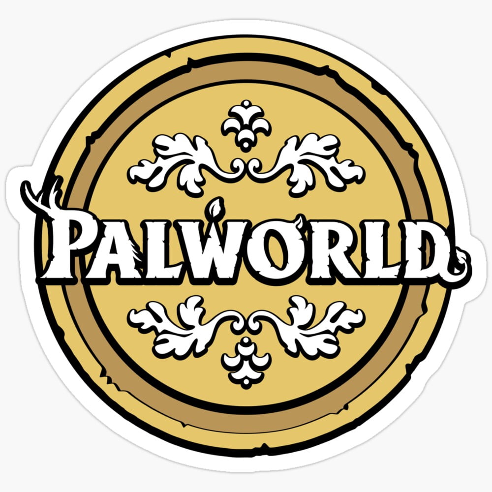 Kira Sticker - Palworld Ornate Fan Logo - Phone Stickers, Waterproof ...