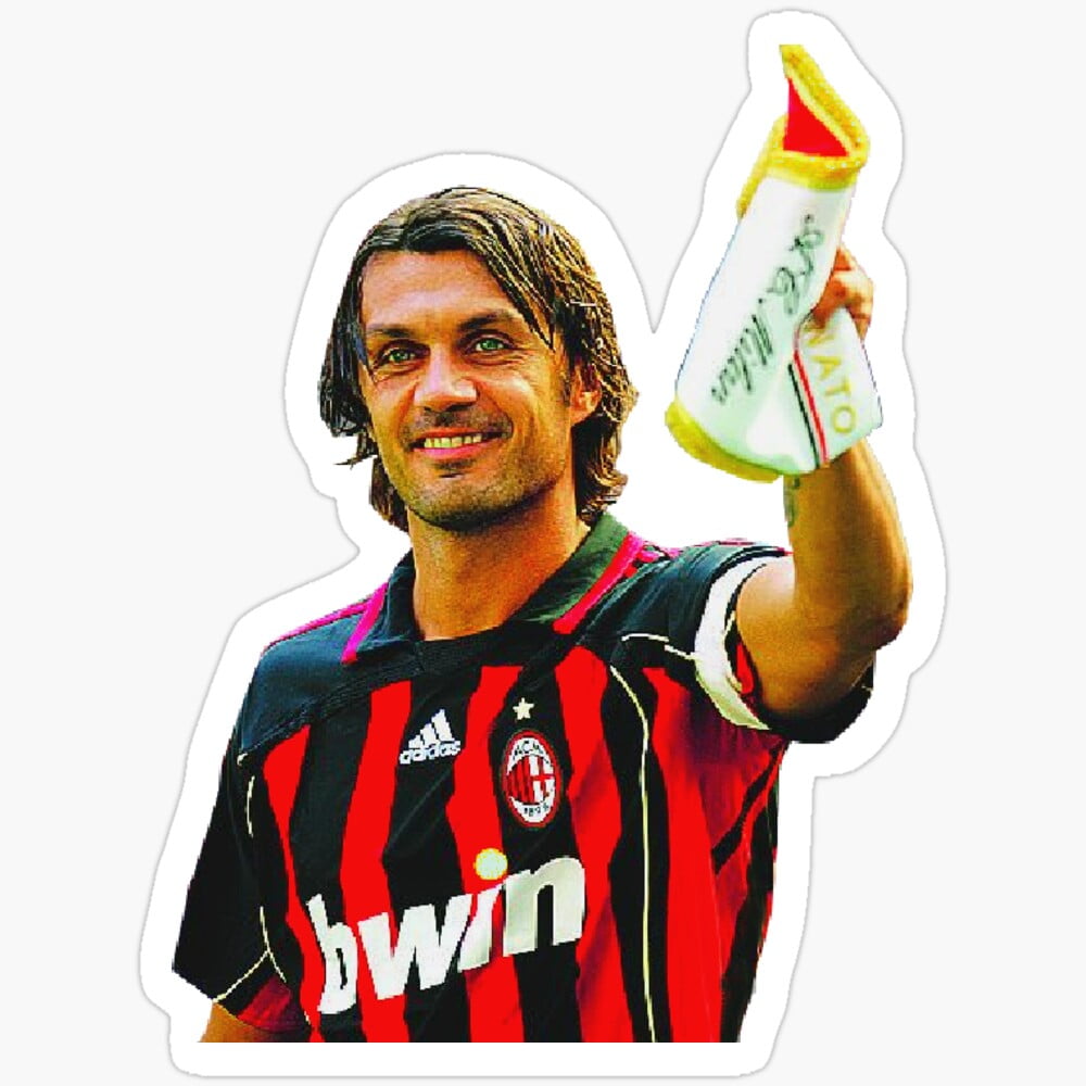 Kira Sticker - Paolo Maldini Captain Gift For You - Phone Stickers ...