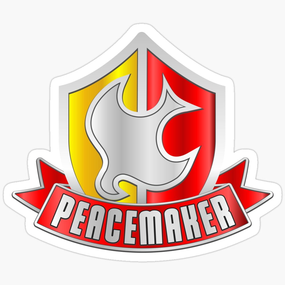 Kira Sticker - Peacemaker'S Metal Shield - Phone Stickers, Waterproof ...