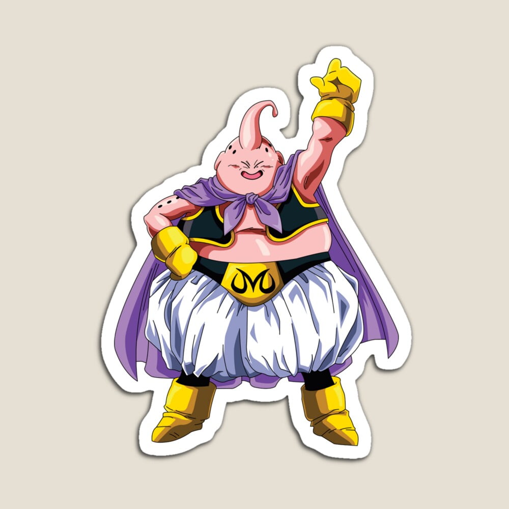 Kira Sticker With People Call Me Animal Chubby Majin Buu Retro Vintage ...