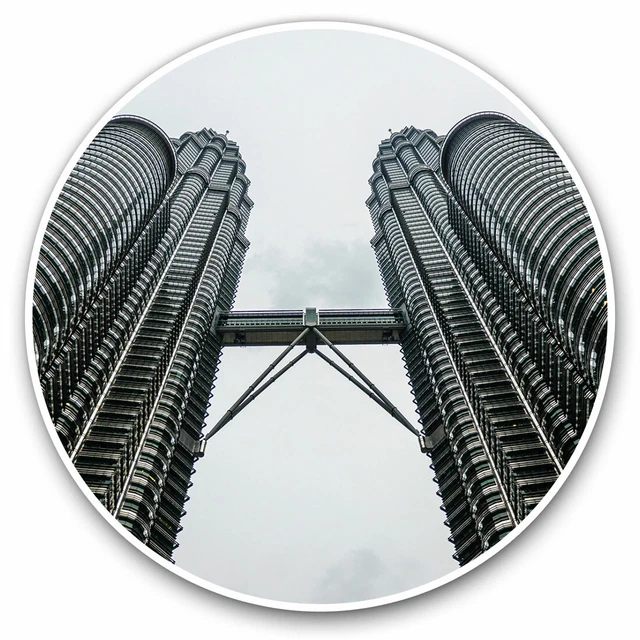 Kira Sticker With Petronas Towers Kuala Lumpur Malaysia Cool Gift ...