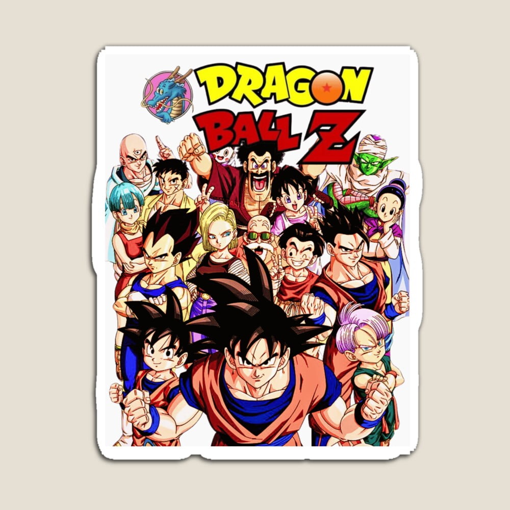 Kira Sticker With Photography Dragon Ball Z Goku And His Friends ...