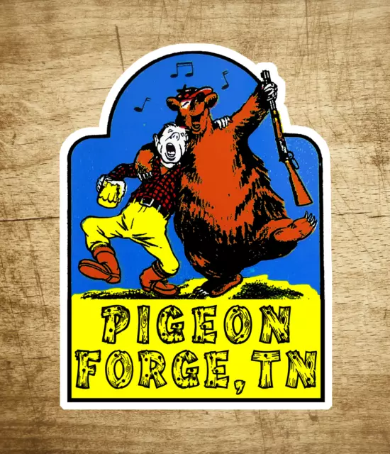 Kira Sticker With Pigeon Forge Tennessee Decal Distressed Vintage Style ...