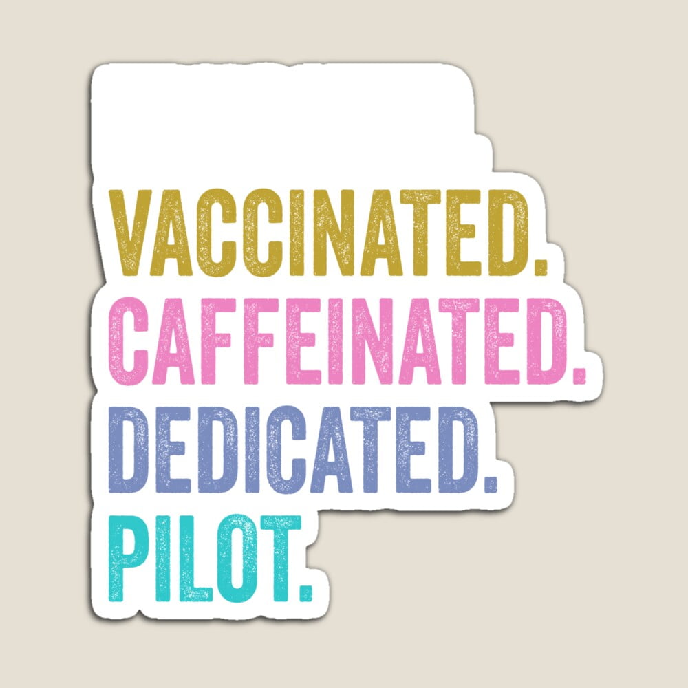 Kira Sticker With Pilot Educated Dedicated Shirt, Pilot Dad Husband ...
