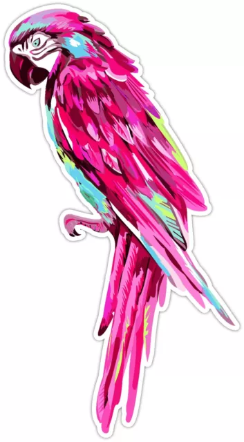 Kira Sticker With Pink Parrot Usa Made Truck Vehicle Motor Bass Car ...