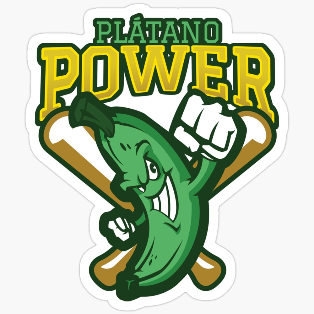 Kira Sticker - Platano Power Dominican Republic Baseball Perfect Sticker Gift For Everyone ...