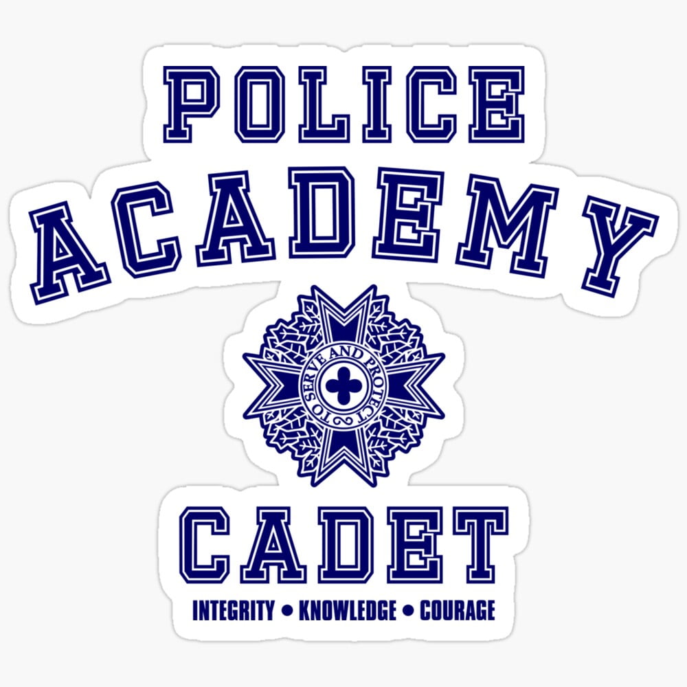 Kira Sticker - Police Academy Cadet Athletic - Phone Stickers ...