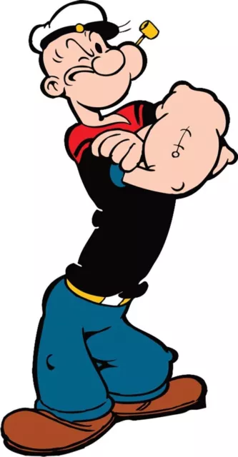 Kira Sticker With Popeye Kids Cartoon Decal Usa Car Truck Window Bumper ...