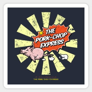Kira Sticker With The Pork Chop Express Retro Japanese Big Trouble In ...