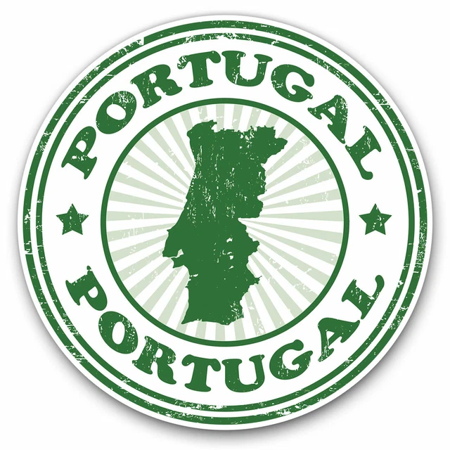Kira Sticker With Portugal Green Travel Map Holiday Cool Gift ...