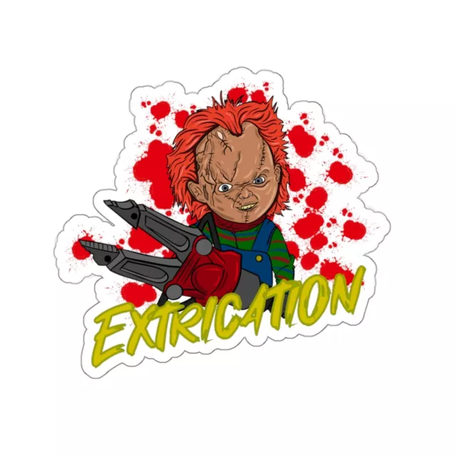 Kira Sticker With Possessed Doll Movie Character Artwork Horror Cinema ...