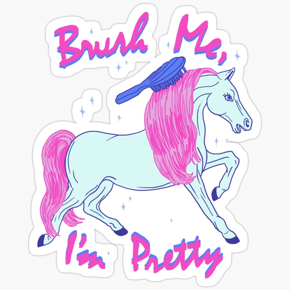 Kira Sticker - Pretty Pony Sticker - Single, Trio, Or Squad — Collect ...
