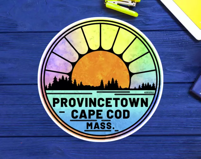 Kira Sticker With Provincetown Massachusetts Decal Cape Cod To Indoor ...