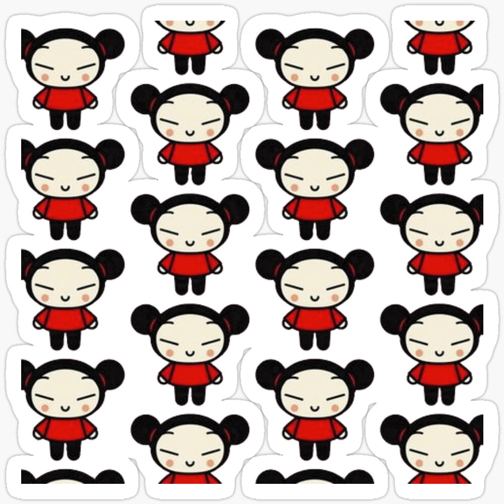 Kira Sticker - Pucca - Phone Stickers, Waterproof Decals Water Bottles ...