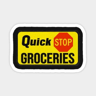 Kira Sticker With Quick Stop Groceries (Front/Back Print) Patch ...