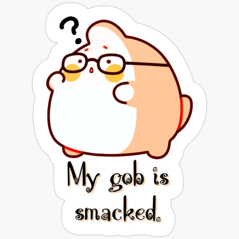 Kira Sticker - Quizzle Drumble - My Gob Is Smacked Gift For You - Phone ...