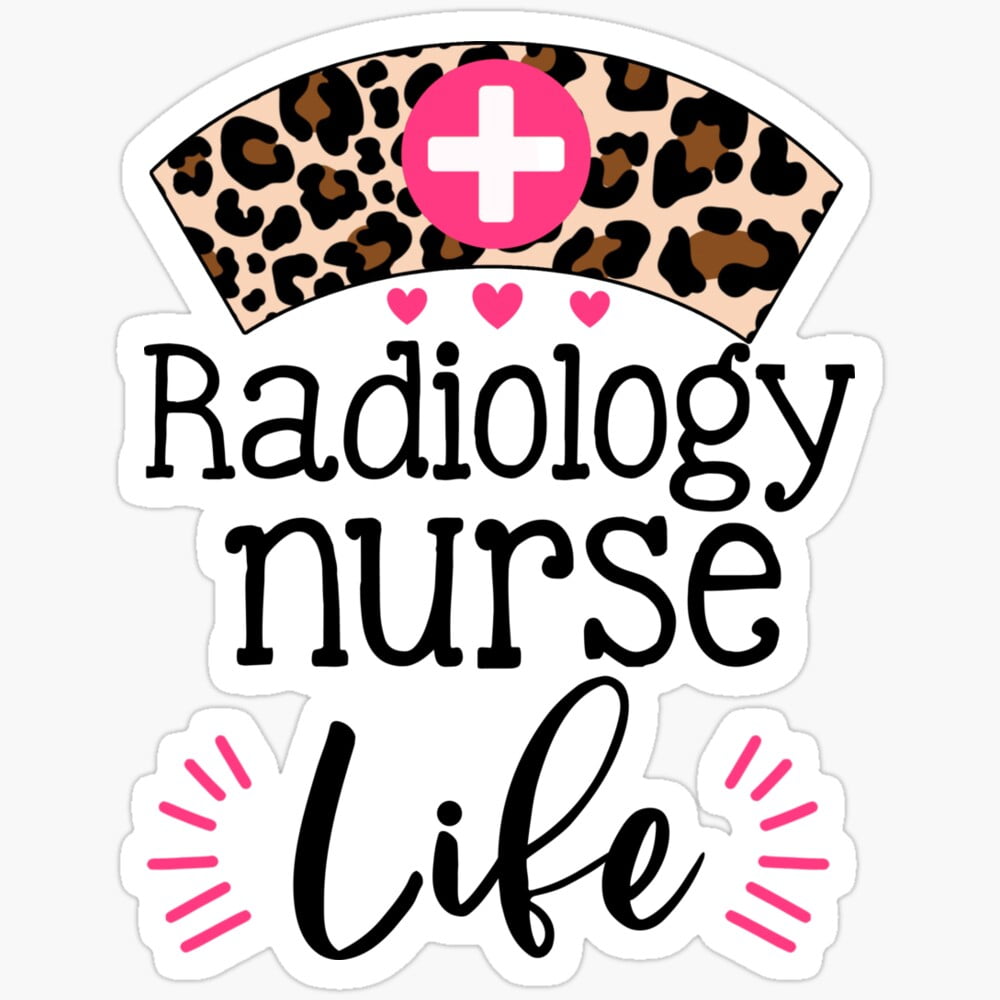 Kira Sticker With Radiology Nurse Nursing Gift Rn Medical Stethoscope ...