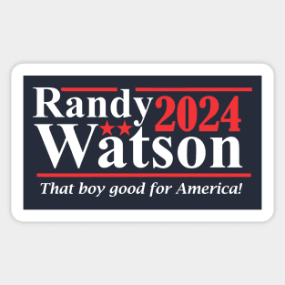 Kira Sticker With Randy Watson 2024 - That Boy Good For America ...