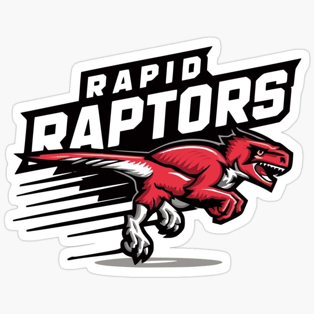 Kira Sticker - Rapid Raptors, A Freely Inventedports Teamperfect ...