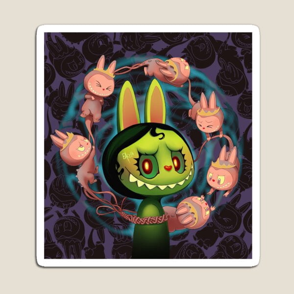Kira Sticker With Rat Queen Bubu & Lab0Boo, The Monsters, Lab0Boo Art ...
