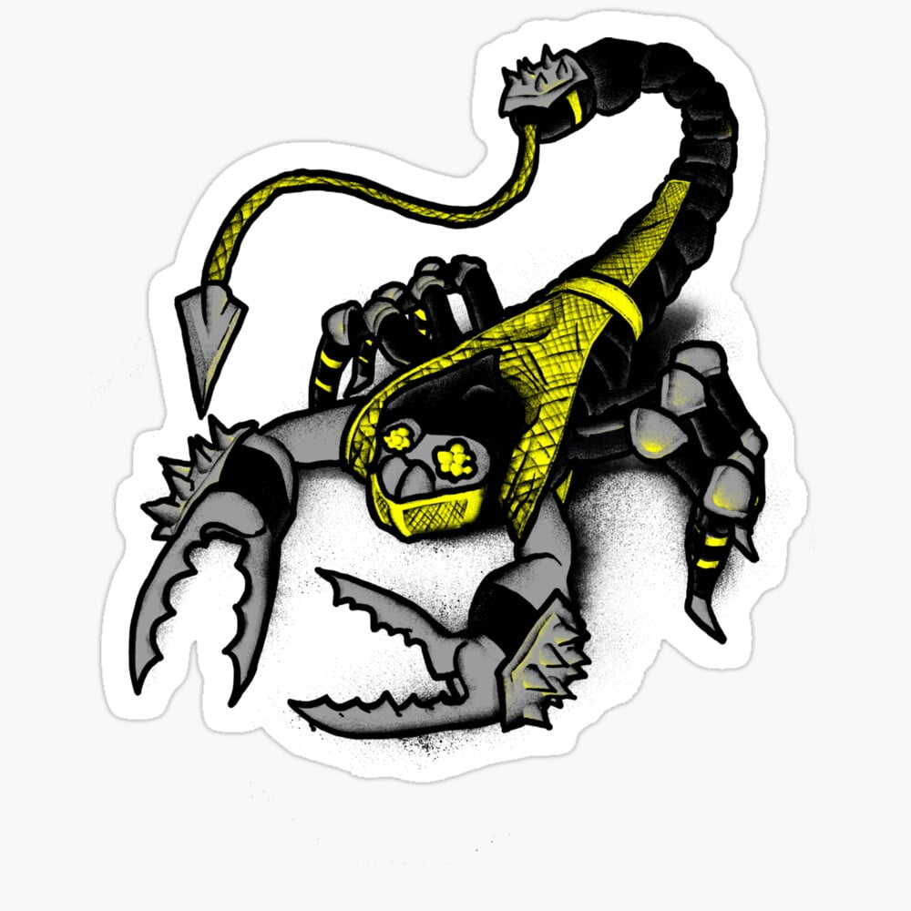 Kira Sticker - Realer Scorpion Gift For You - Phone Stickers ...