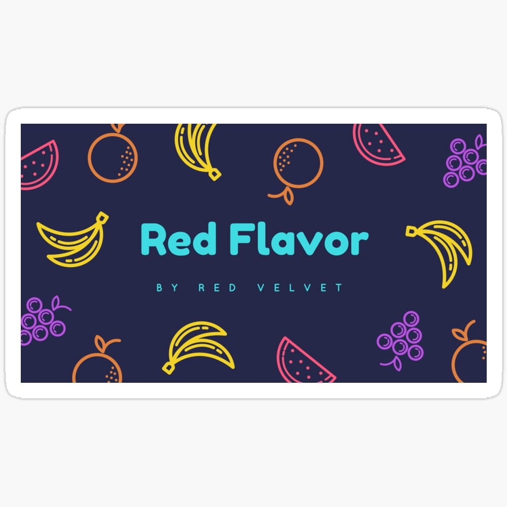 Kira Sticker - Red Velvet Red Flavor Fruit Design Perfect Gift for ...