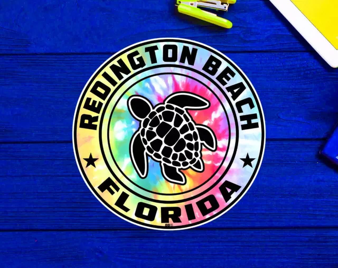 Kira Sticker With Redington Beach Florida Beach Decal Sea Turtle ...