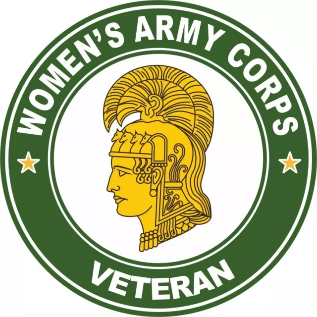 Kira Sticker With Reflective Women'S Army Corp American Flag Decal ...