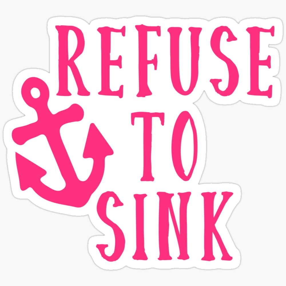 Kira Sticker - Refuse Toink Cute Quote Beach Ocean Cruise Mermaid ...