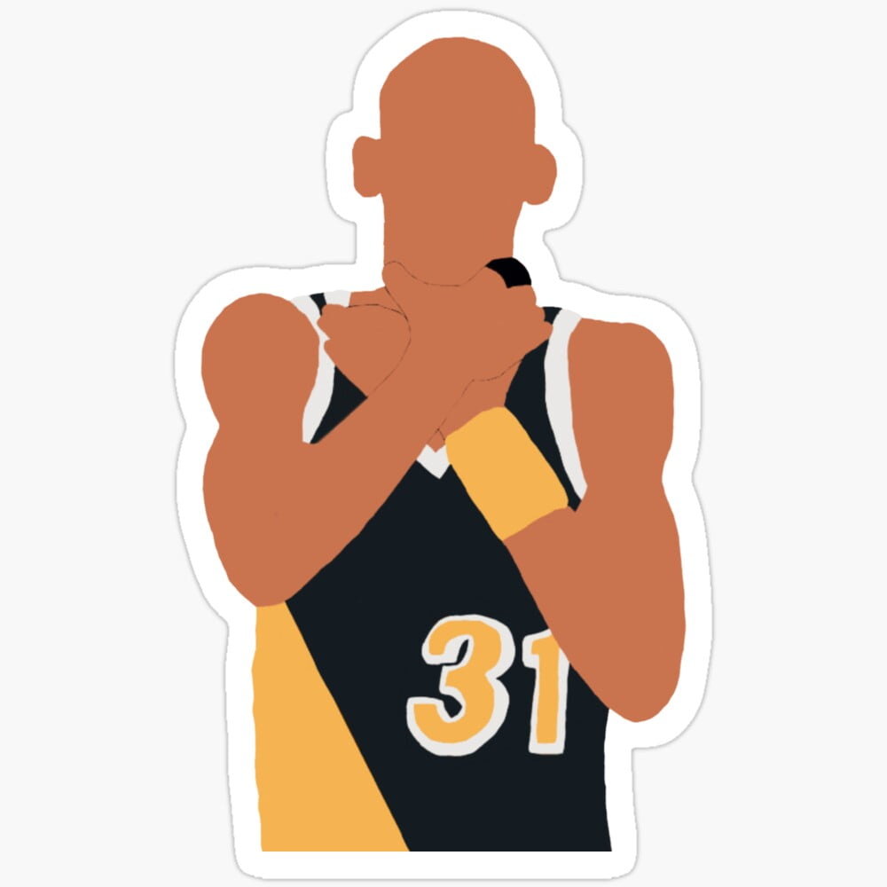 Kira Sticker - Reggie Miller Chokeign Perfect Gift for everyone ...