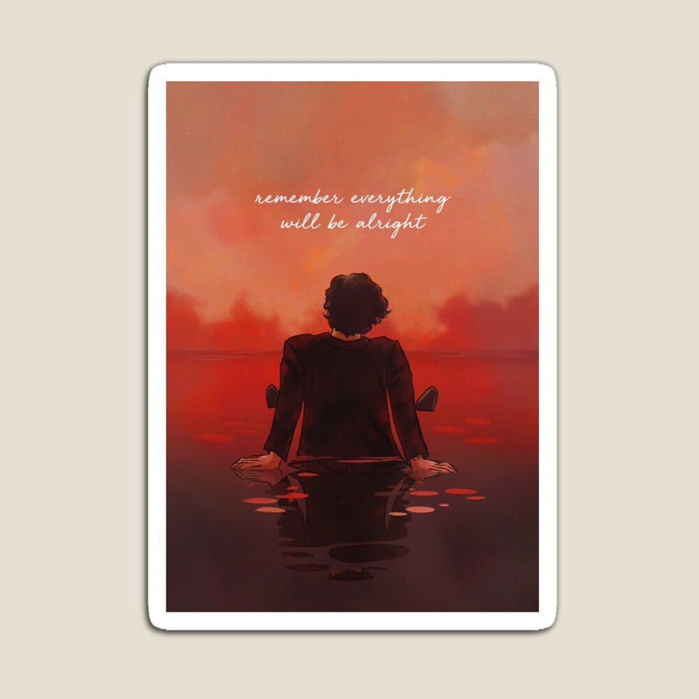 Kira Sticker With Remember Everything Will Be Alright Sticker ...