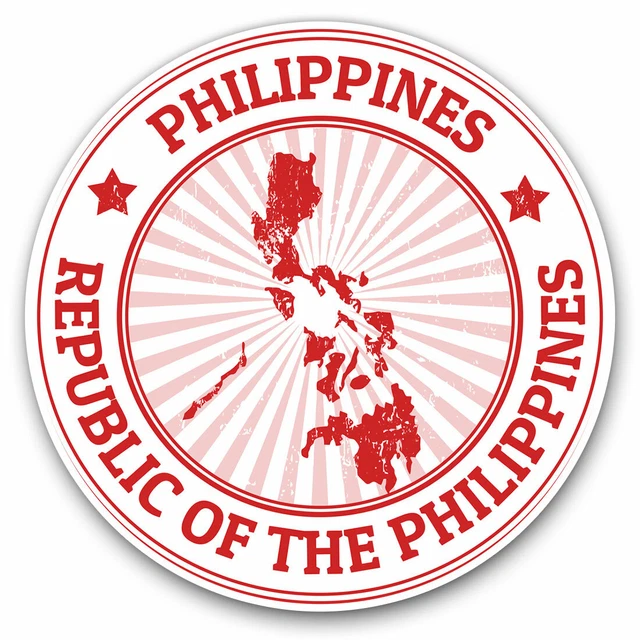 Kira Sticker With Republic Of The Philippine S Travel Map Cool Gift ...