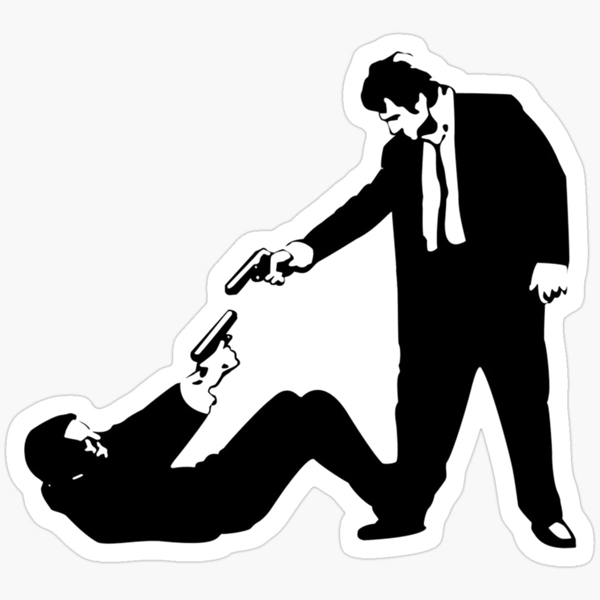 Kira Sticker - Reservoir Dogs Standoff Sticker, Funny Waterproof Decal ...