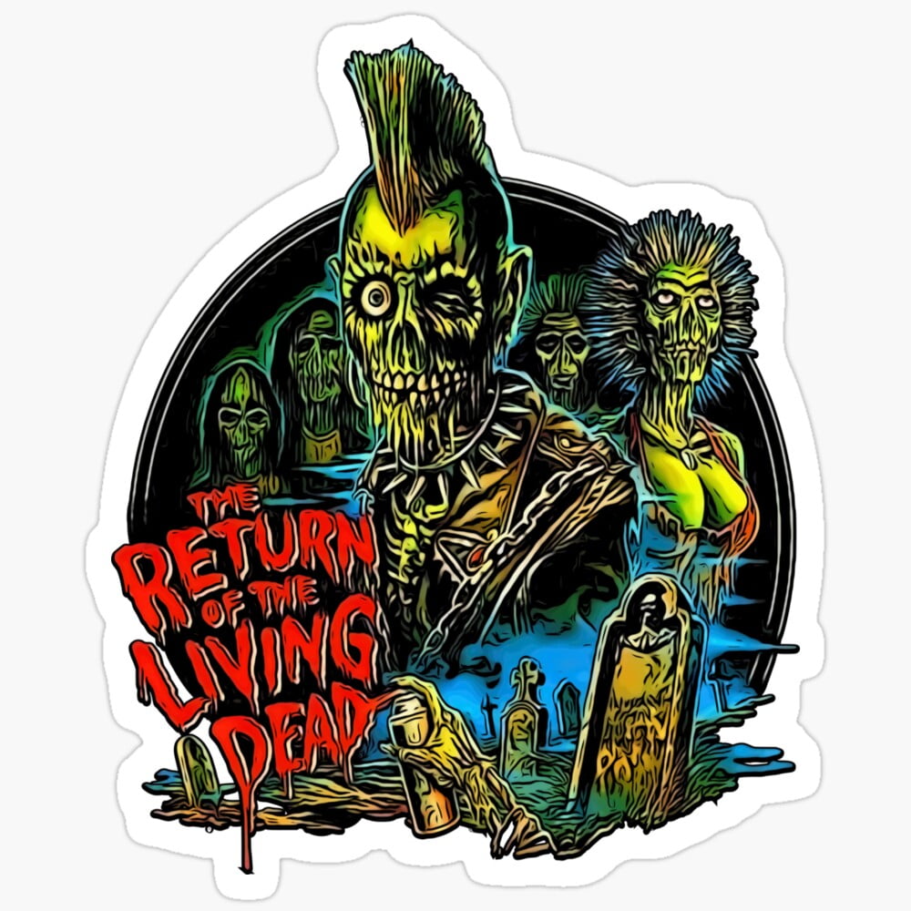 Kira Sticker - Return Of The Living Dead Tarman Poster Art Gift For You ...