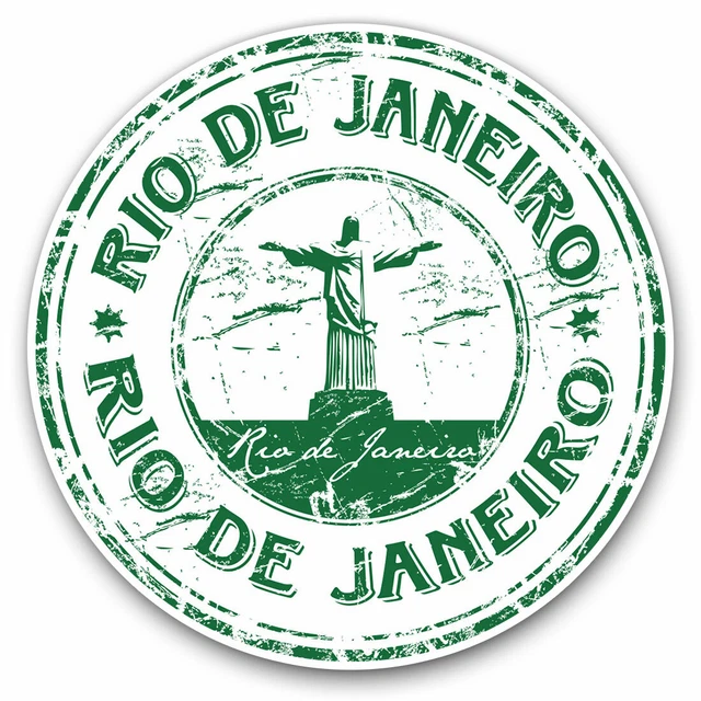 Kira Sticker With Rio De Janeiro Christ The Redeemer Cool Gift ...