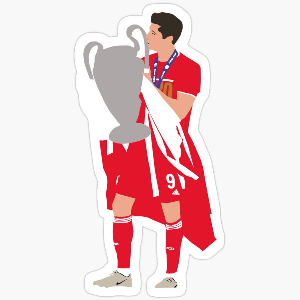 Kira Sticker - Robert Lewandowski Fc Bayern Gift For You - Phone ...