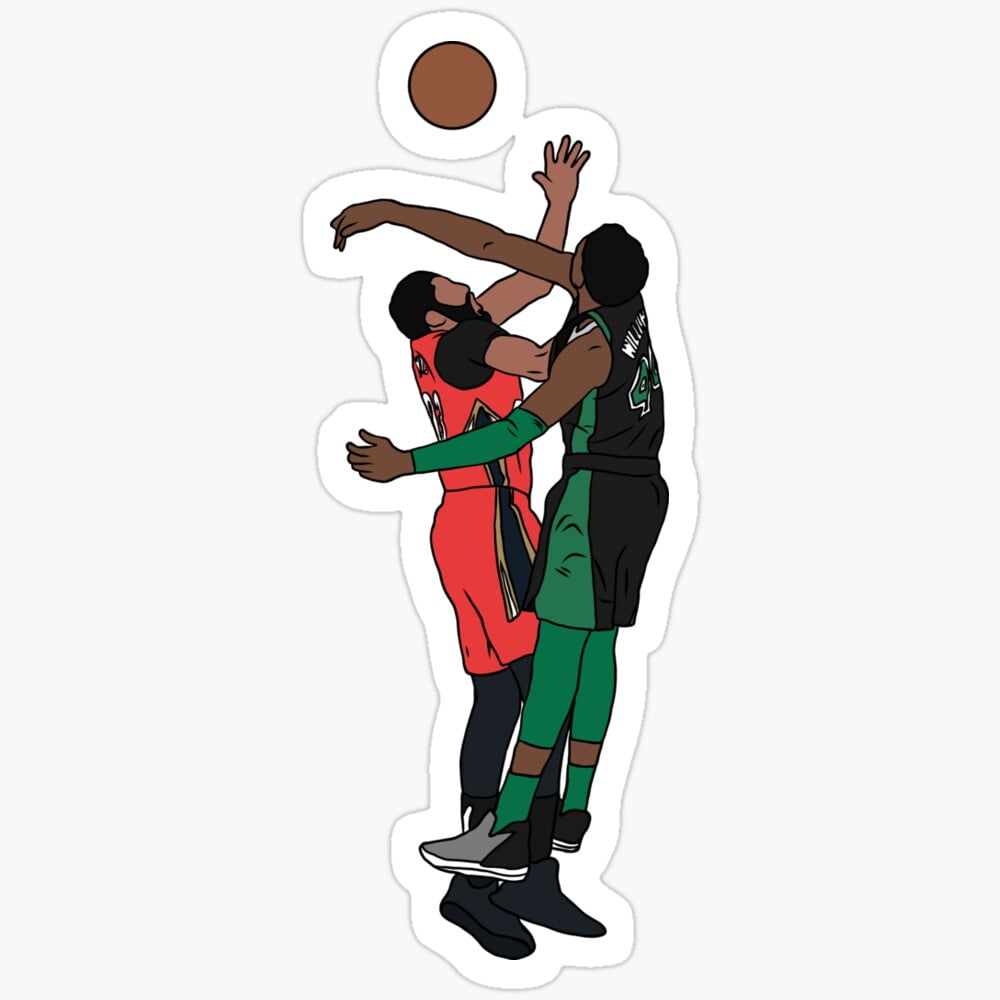 Kira Sticker - Robert Williams Iii Blocks Anthony Davis Sticker ...
