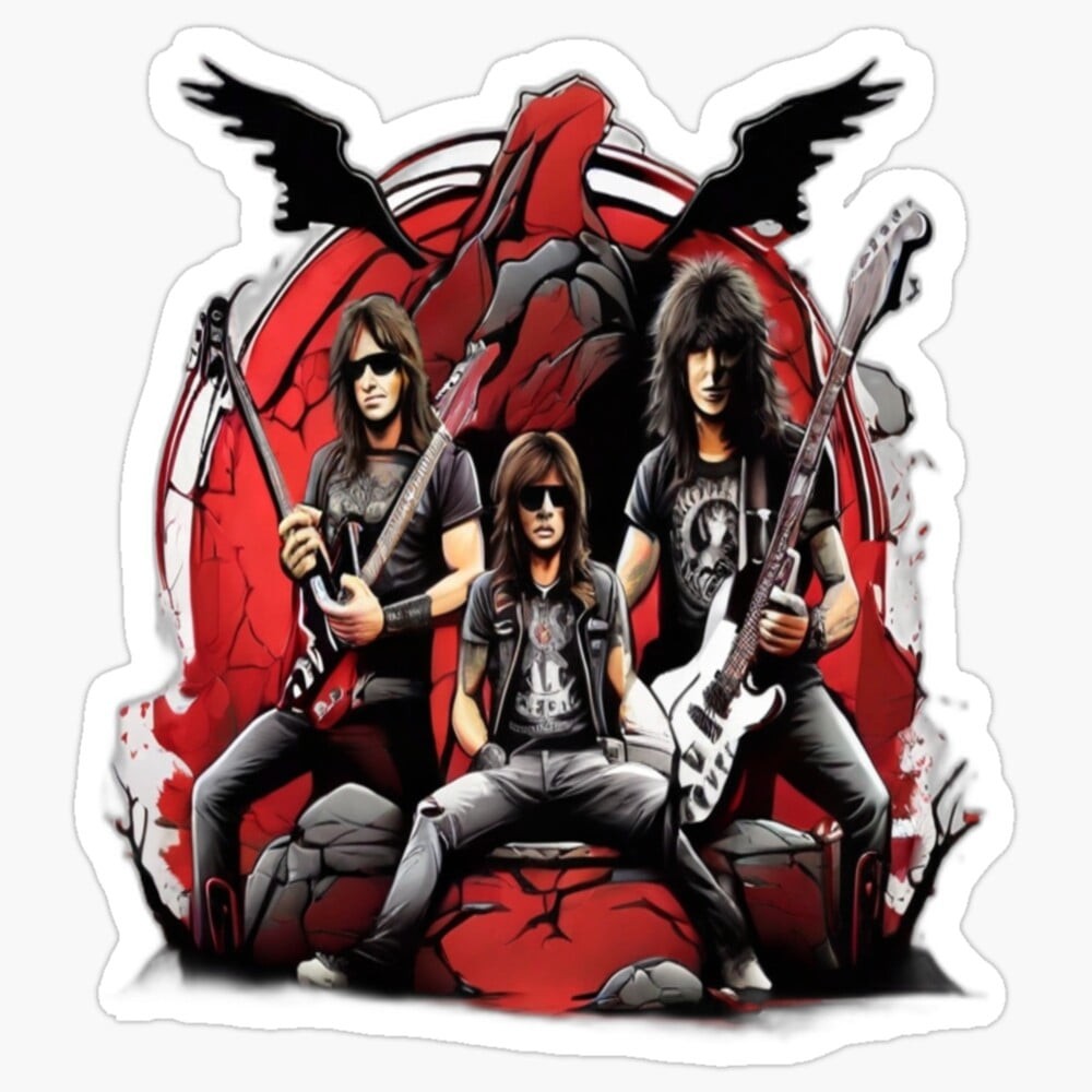 Kira Sticker - Rock Bands Gift For You - Phone Stickers, Waterproof ...