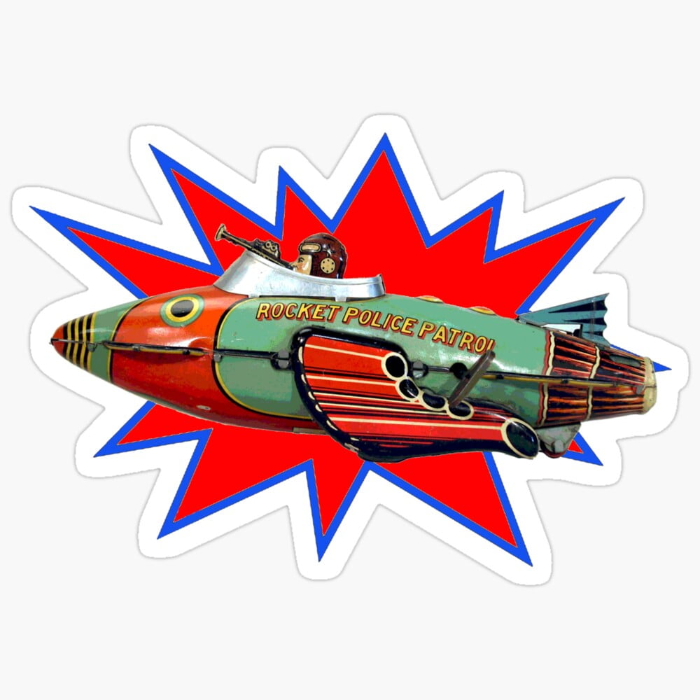 Kira Sticker - Rocket Police Perfect Sticker Gift For Everyone ...